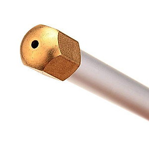 High Pressure Power Washer Spray Nozzle, 18in Garden Hose Wand for Car Window Pet Washing and Plant Watering, Blue