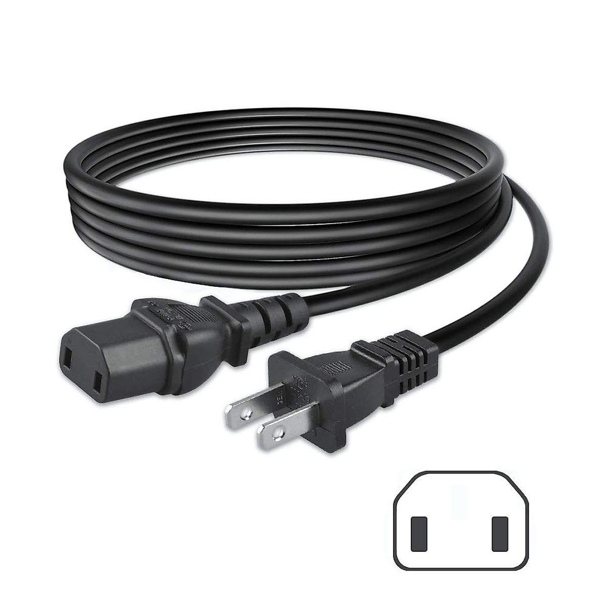 Jantoy AC in Power Cord Outlet Socket Cable Plug Lead Compatible with Artograph LED1000 LED 1000 Digital Art Projector