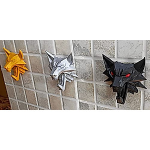 Multi-Utility 3D Printed Self Adhesive Towel Stand (Pack of 3) for Bathroom Accessories| Apron Holder in Kitchen| Headphone Holder| Keyholder (8 x 5 x 8.5) cm.