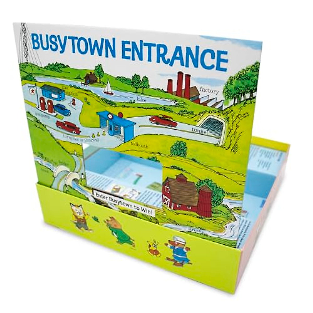 Briarpatch, Richard Scarry's Busy Day Game, Based on Early Reader Books for Preschool, Kindergarten and 1st Grade