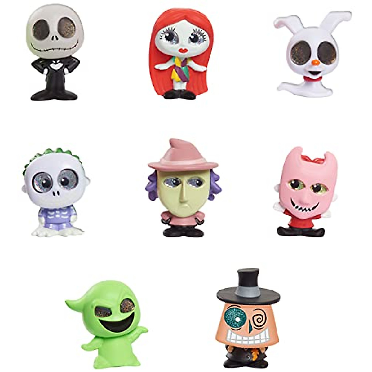Disney Doorables Tim Burton’s The Nightmare Before Christmas Collection Peek, 8 Exclusive Mini Figures, Officially Licensed Kids Toys for Ages 5 Up