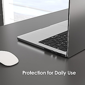 ProElife 7 Pcs Anti Dust Dirt Plug Cups Set for 2023-2021 MacBook Pro 14.2 inch 16.2 inch M3 M2 M1 Pro/Max (Model: A2779/A2442/A2780/A2485) Accessory Silicone Anti Dirt Protective Cover (Black)