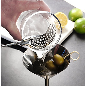 RSVP Endurance Stainless Steel Martini Glasses, Set of 2