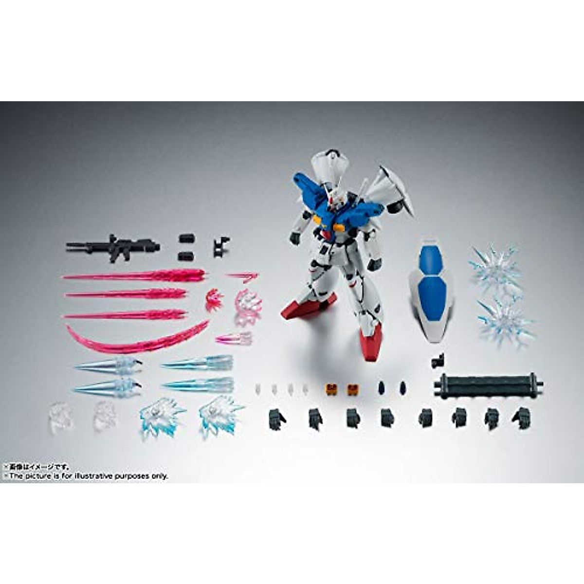 TAMASHII NATIONS RX-78GP01Fb Gundam GP01 Full Burnern ver.A.N.I.M.E Mobile Suit Gundam 0083 Stardust Memory, Bandai Spirits The Robot Spirits