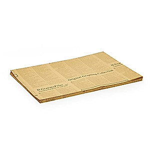 Juvale 12 Sheets of Kraft Paper Newspaper Wrapping Paper for Moving, Packing, Vintage Wrapping Paper for Arts and Crafts, Bulletin Board Easel, DIY Projects (28 x 20 Inches)