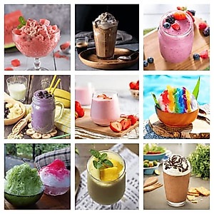 Slushie Maker Cup, Magic Quick Frozen Smoothies Cup Double Layer Squeeze Cup Homemade Milk Shake Ice Cream Maker Cooling Cup DIY for Family
