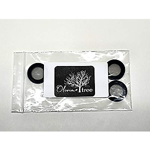 Olivia tree Black 3 pcs Silicone Washer Silicone Filter Gasket for Shower Head Water tap Faucet
