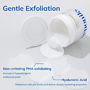 Keenoniks Dual Texture Cleansing Pads with Facial Essence 70ea Large Value Pack- Cabbage & Moringa Wipes for Quick Cleansing, Makeup Remover, Mild Exfoliator | Korean Skincare - (9.29Oz)