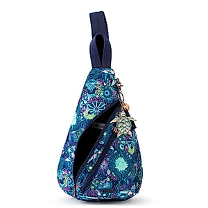 Sakroots Eco Twill, Royal Blue Seascape