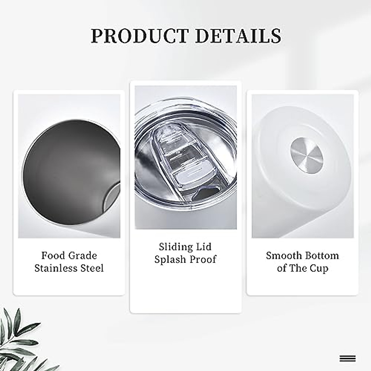 Tangopi Pink Pigs Heart 20 oz Tumbler with Lid and Straw Insulated Travel Coffee Mug Reusable Spill Proof Coffee Cups Stainless Steel Water Bottle for Hot and Cold Drinks