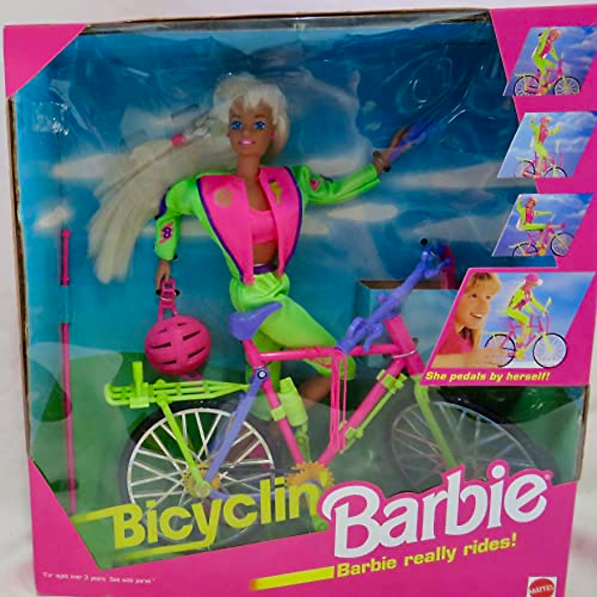 Bicyclin' Barbie