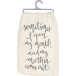 Primitives by Kathy OMG My Mom Gift Bundle of 2 Kitchen Towels