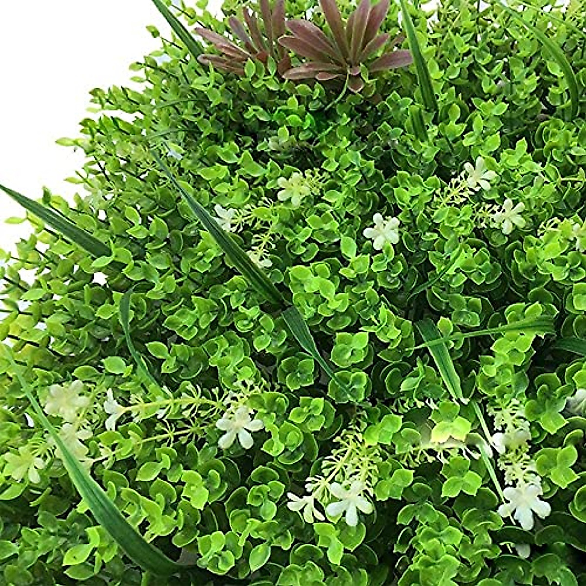 HACSYP Expandable Faux Privacy Fence Artificial Ivy Garden Fence Screen 23.62×15.75 Inches | Artificial Garden Privacy Protective Screens for Outdoor Wall Garden