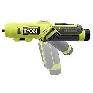 USB Lithium Screwdriver Bundle with Ryobi Cordless Screwdriver, USB Lithium 2.0 Ah 4-Volt Lithium-ion Rechargeable Battery, USB Charging Cable, Multipurpose Drill Bit Set and 16 Inch Buho Tool Bag