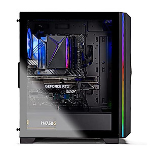 Skytech Gaming Skytech Chronos Gaming PC Desktop – Intel Core i5 12600K 3.7 GHz, NVIDIA RTX 3070, 1TB NVME SSD, 32GB DDR5 RAM, 650W Gold PSU, 240mm AIO, 11AC Wi-Fi, Windows 11 Home 64-bit