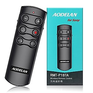 AODELAN Wireless Remote Control Camera Shutter Release for Sony ZV-E10, FX3, ZV-1, A7SM3, A7C, A7RIV, Alpha 9,7R IV,7R III, 7 III, 6600, 6400, 6100, 9 II, RX0 II, RX100 M7; Replces Sony RMT-P1BT