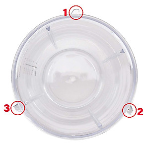 32 oz Tall Colossal Cup Replacement Part Compatible with Nutri Bullet 600W 900W Blenders NB-101B NB-101S NB-201