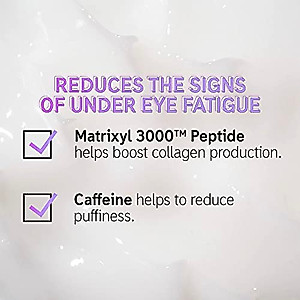 The INKEY List Caffeine Eye Cream, Reduce Eye Puffiness and Dark Circle, Blur Fine Lines, 0.5 fl oz