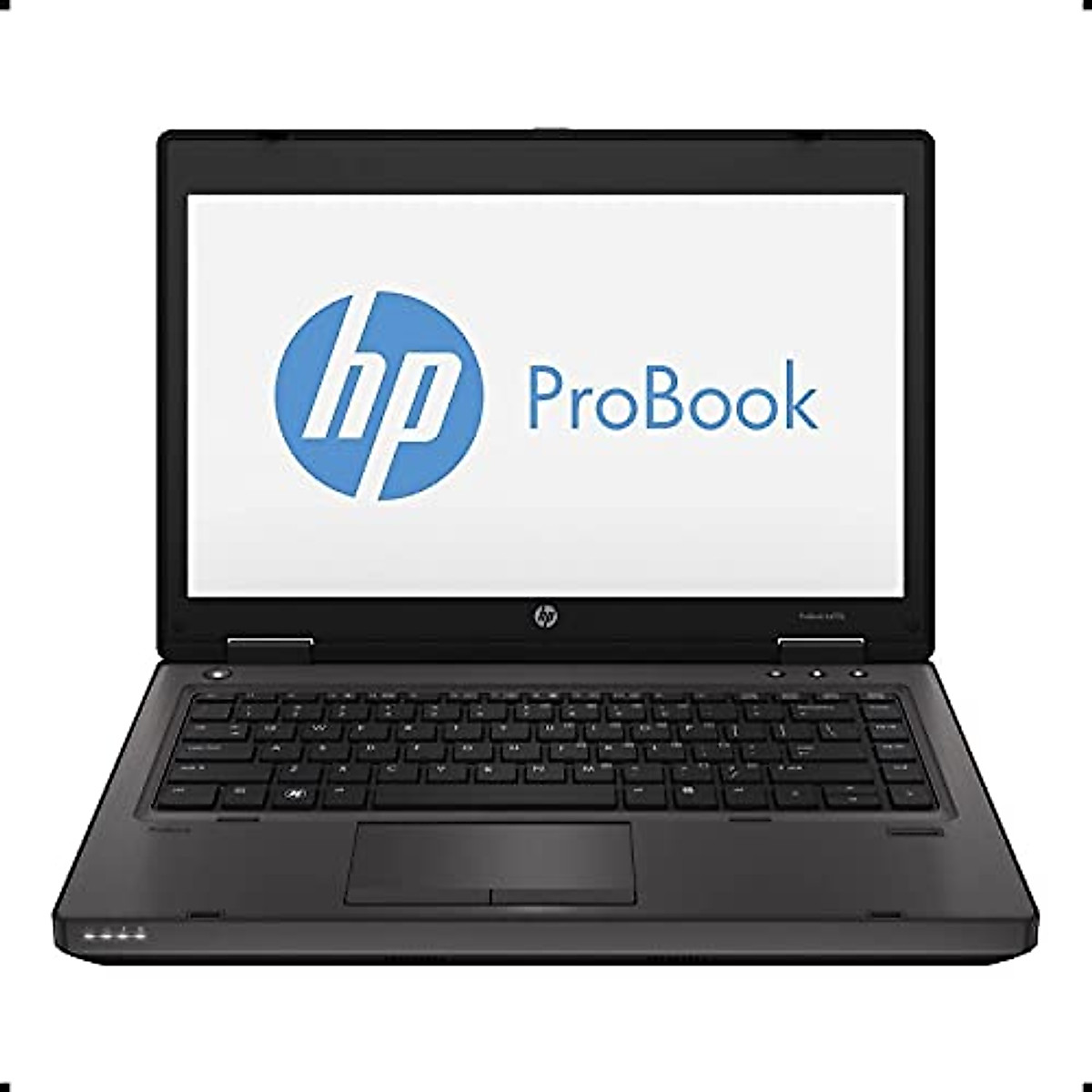 HP ProBook 6470B 14in HD Notebook High Performance Business Laptop Computer, Intel i5-3210M up to 3.1GHz, 8GB RAM, 128GB SSD, DVD, WiFi, Windows 10 Pro 64 Bit (Renewed)