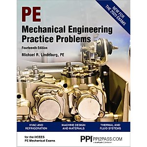 PPI Mechanical Engineering Practice Problems, 14th Edition – Comprehensive Practice Guide for the NCEES PE Mechanical Exam