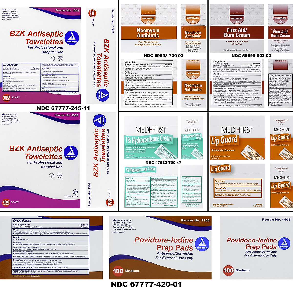 Marine First Aid Kit Small Waterproof Container