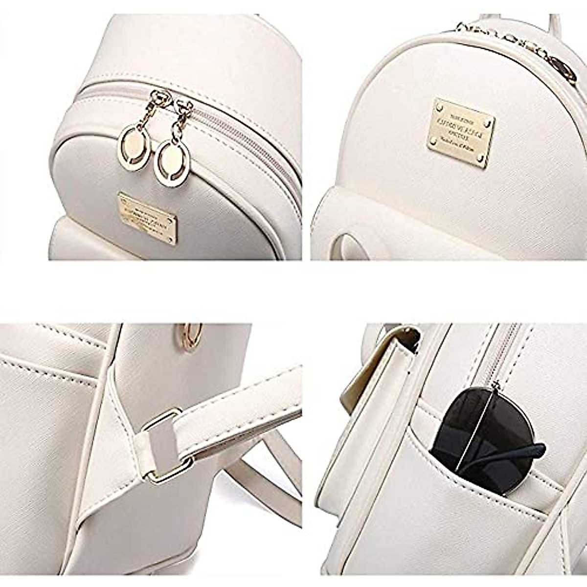 Socute Women Girls Cute Mini Leather Backpacks Fashion Small Daypacks Purses Shoulder Bag Royal Blue