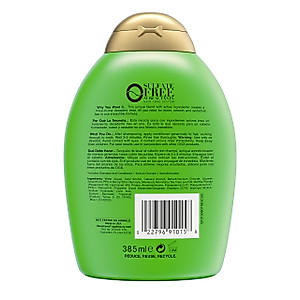 OGX Hydrating + Tea Tree Mint Conditioner, Nourishing & Invigorating Scalp Conditioner with Tea Tree & Peppermint Oil & Milk Proteins, Paraben-Free, Sulfate-Free Surfactants, 13 fl oz