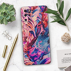 DesignSkinz Liquid Abstract Paint Remix V56 Protective Vinyl Decal Wrap Skin Cover Compatible with The Samsung Galaxy S20 (Screen Trim & Back Glass Skin)