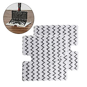 JUSTWEIXING 2X Replacement Rag FIT for Shark Steam Pocket Mops S3973D S5003D S6001 S6002 S6003 3973WM S5001 S5002 Vacuum Cleaner Mop Cloth Pads Vacuum Cleaner Parts