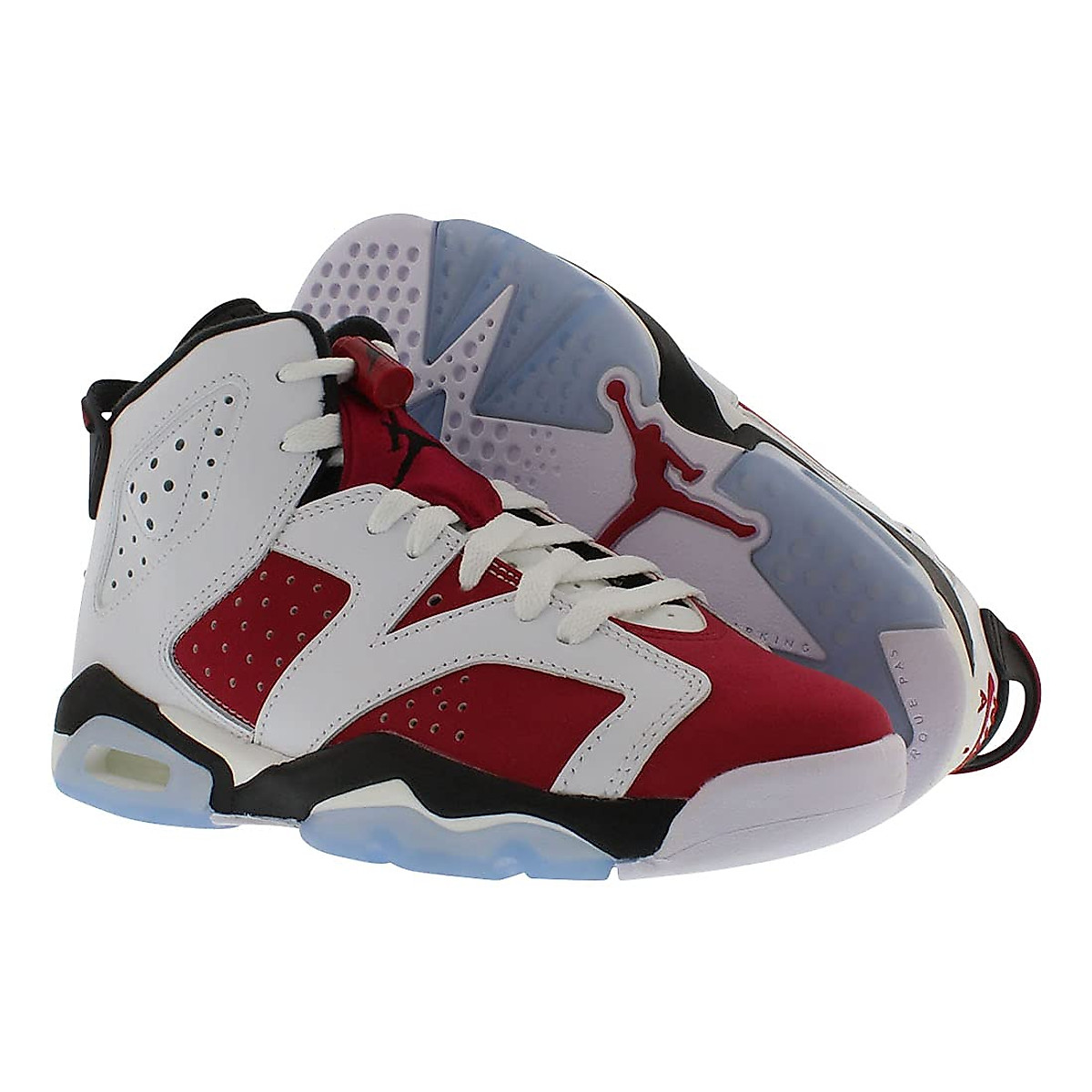 Nike Jordan Youth Air 6 Retro GS 384665 106 Carmine - Size 6.5Y