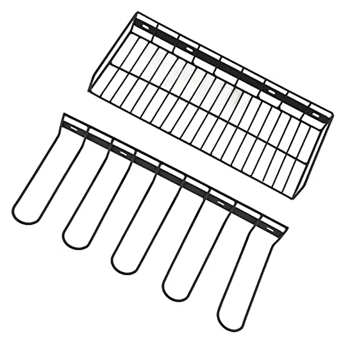 Wall Mount Drill Holder, Power Tool Rack Detachable Multipurpose for Workshop