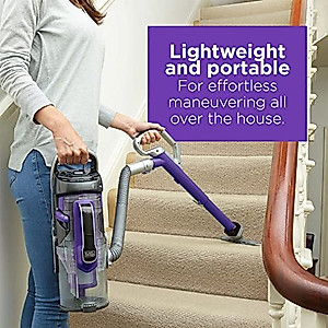 BLACK+DECKER HCUA525JP Cordless 2-in-1 Stick Vacuum, Powerseries Pro 20V Pet Vacuum, Purple