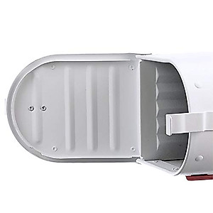 Gibraltar Mailboxes ADM11W01 Admiral Mailbox, Medium, Textured White