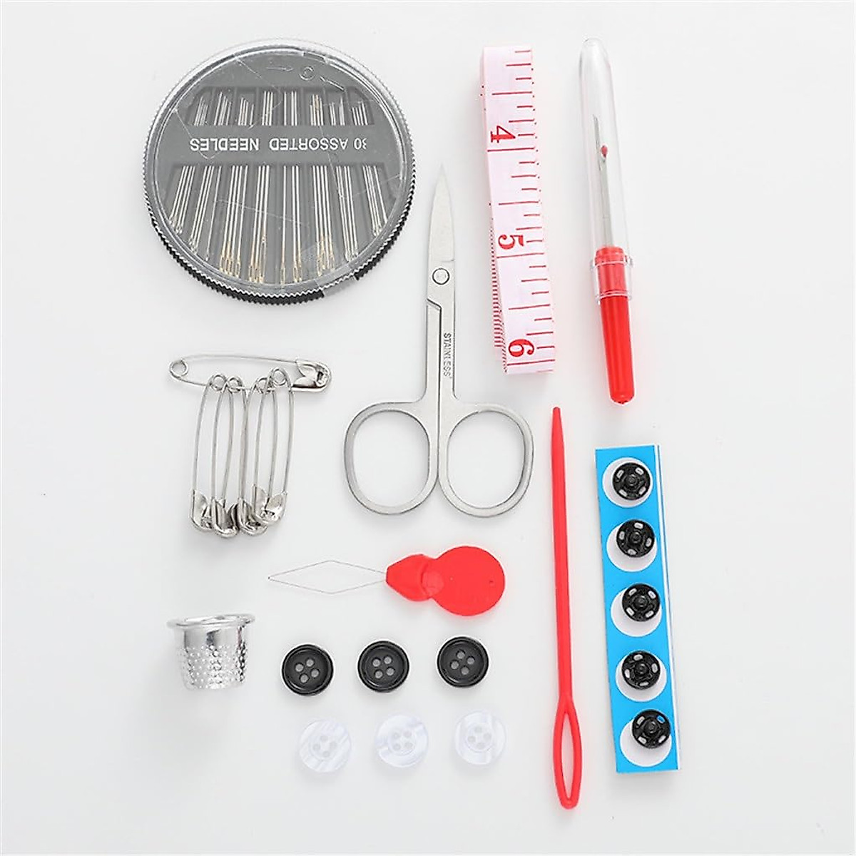 IRDFWH Handbag Portable Needle and Thread Box Set Home Sewing Bag Sewing Tool Needle and Thread Bag