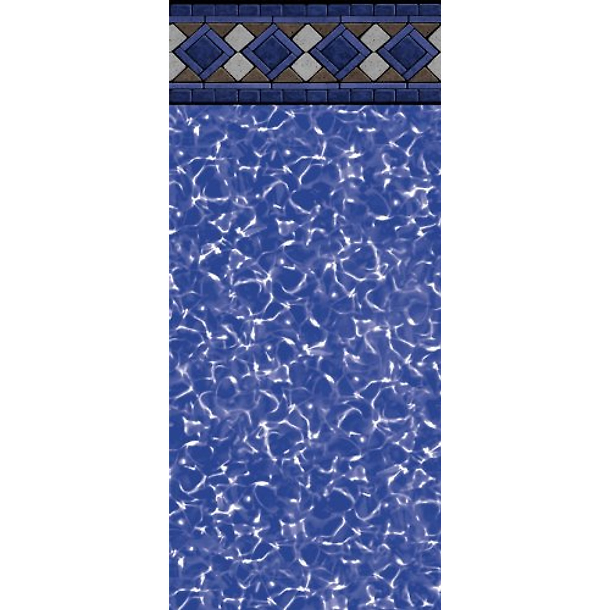 Swimline 21-Feet x 41-Feet Oval Grand Tile Unibead Pool Liner, 52-in Deep