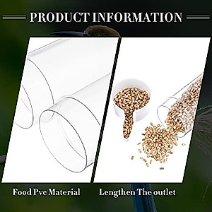 4 Pieces Automatic Bird Water Dispenser Bird Cage Waterer Feeder Bird Accessory Drinker Bottle for Hamster Parrot (Plain Color, 12 x 5.5 cm)