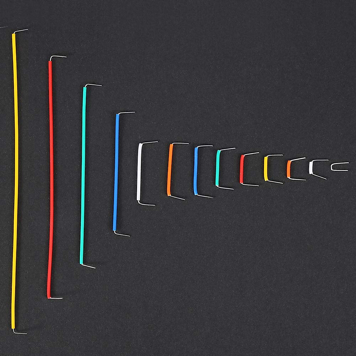 Preformed Jumper Wire, Wide Application Breadboard Jumper, Convenient for Store and Fetch for Prototyping Use.