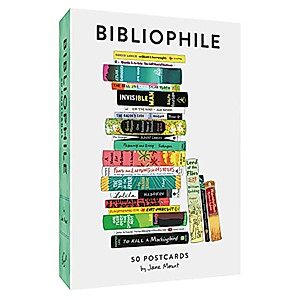 Bibliophile: 50 Postcards: (Literary Postcards, Stationery Gift for Book Lovers)