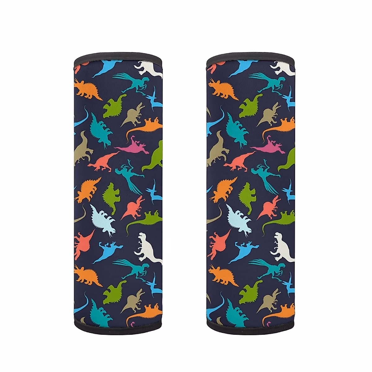 AFPANQZ Funny Cartoon Dinosaur Car Seat Belt Pads Covers for Baby Kids Toddler Comfortable Seat Belt Shoulder Pads Soft Comfy Seat Cushion Shoulder Straps Cushion for Backpack Bag