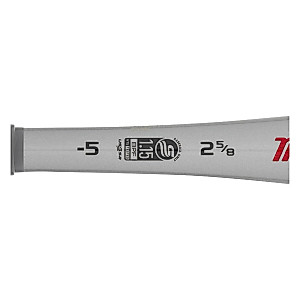 Marucci CAT7 Silver -5 USSSA Senior League Baseball Bat, 2 5/8" Barrel, 31"/ 26 oz