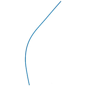 Ande Monster Fishing Lines, 1 lb/ 50 lb, Blue