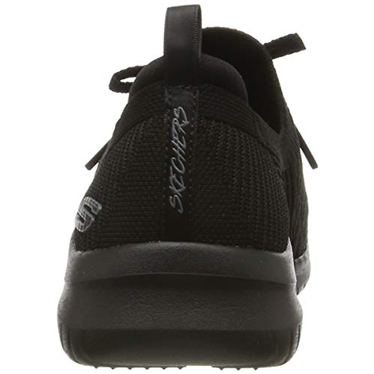 Skechers Women's Athleisure Sneaker, Black/Black, 6.5