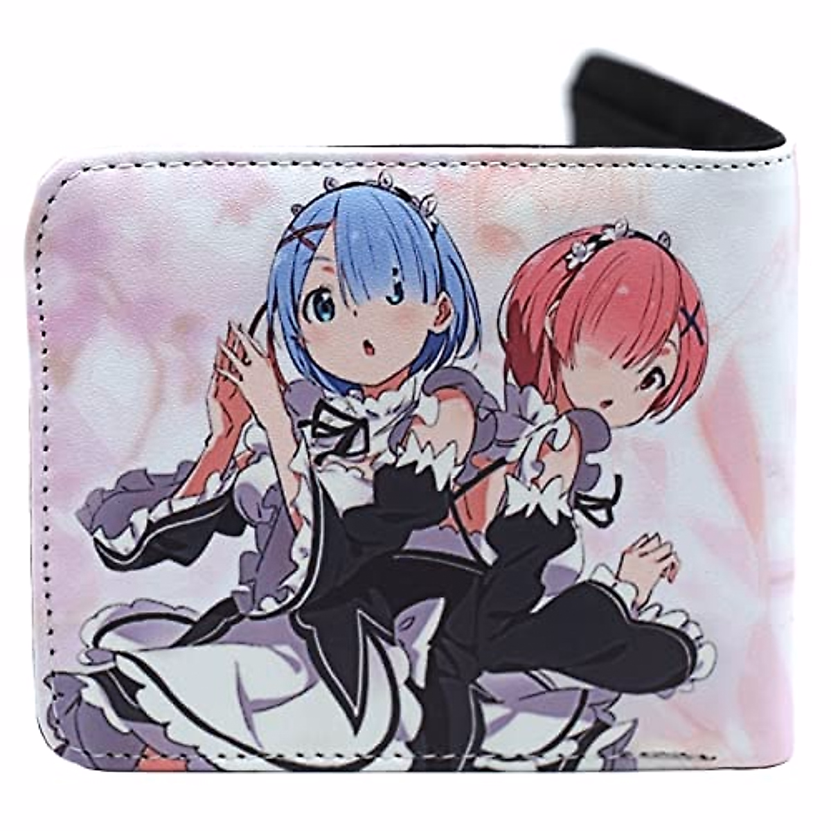 Amatensu Anime Characters Natsuki Subaru wallet Emilia wallet Ram wallet Rem wallet I