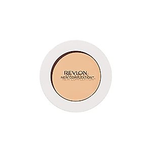 Revlon Foundation, New Complexion One-Step Face Makeup, Longwear Light Coverage with Matte Finish, SPF 15, Cream to Powder Formula, Oil Free, Tender Peach, 0.35 Oz