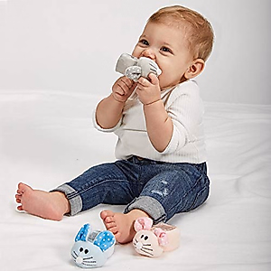 Stephan Baby Ouch Mouse Comfort Toy + Boo Cube, Pink