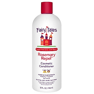 Fairy Tales Rosemary Repel Daily Kids Conditioner– Kids Like the Smell, Lice Do Not, 32 fl oz. (Pack of 1)