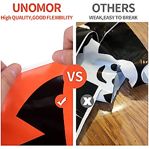 LOKIPA Halloween Plastic Pumpkin trick or Treat Candy Bags,72pcs Jack O Lantern Pumpkin Gift Snacks Party Favor Bag for Halloween