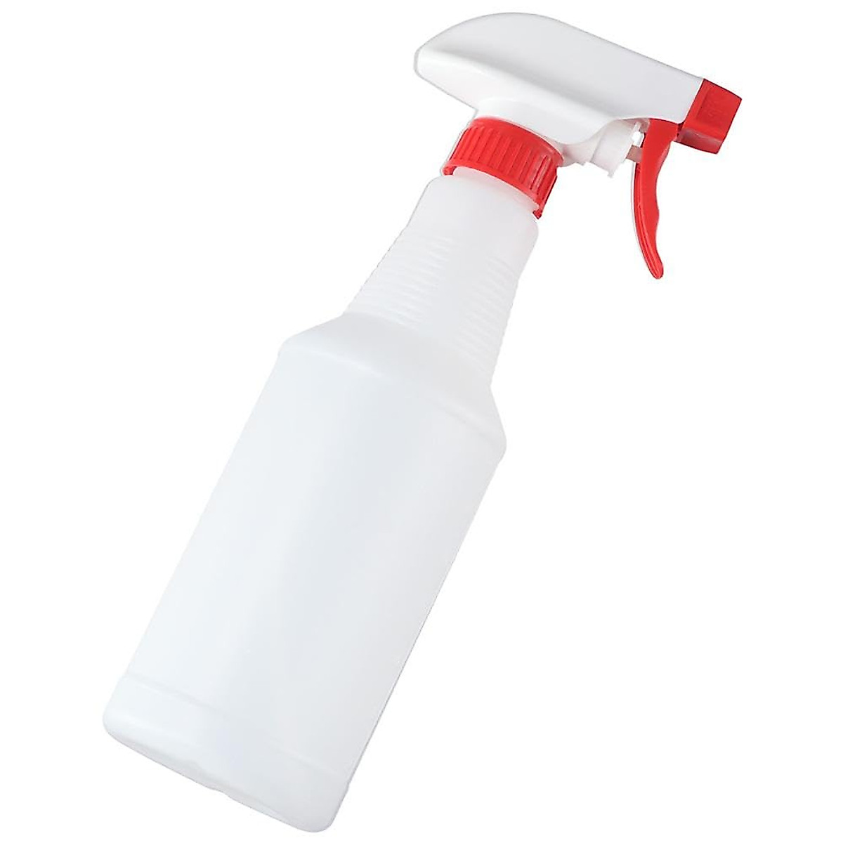 SHUATI 16 Oz Plastic Spray Bottles, 500ml Refillable Empty Bottle, Heavy Duty Mist Stream Trigger Sprayer for Home Garden Plant Kitchen, White