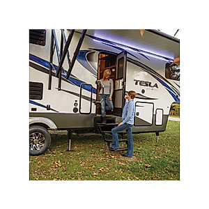 Lippert Components - 909506003 379600 Lippert 379600 Kwikee Glow-In-The-Dark Step Tread