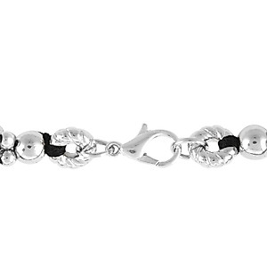 Shop LC Therapy Multi Strand Layered Choker Beaded Necklace for Women Black Beads Size 24" Boho Western Birthday Gifts for Women